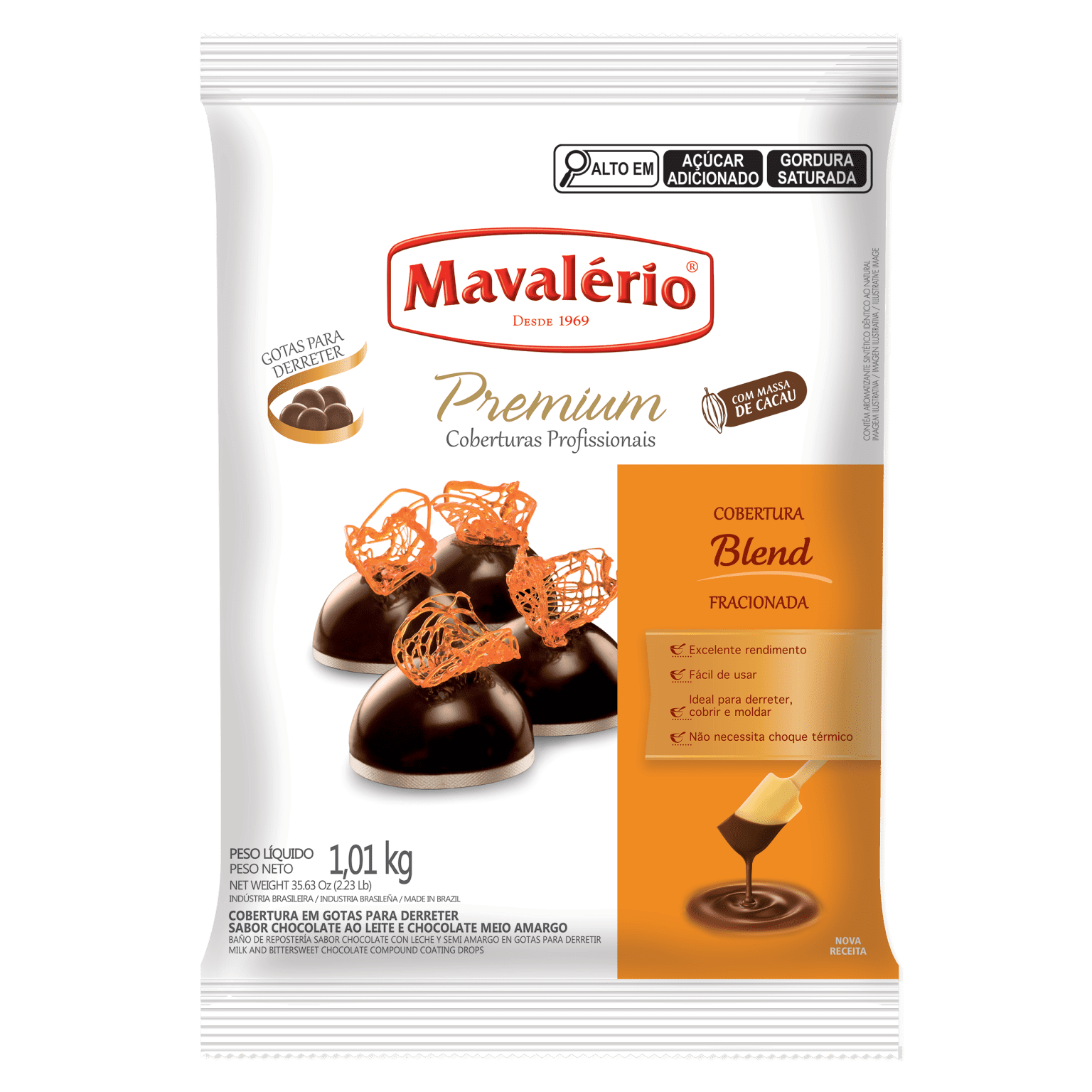 Mavalério – Desde 1969 » » COBERTURA PREMIUM EM GOTAS PARA DERRETER ...