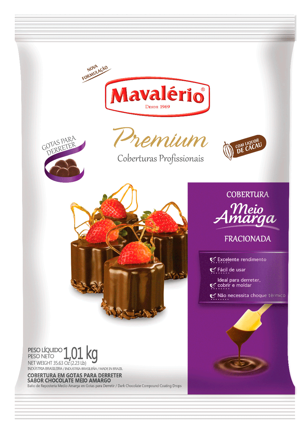 Mavalério – Desde 1969 » » COBERTURA PREMIUM EM GOTAS PARA DERRETER ...