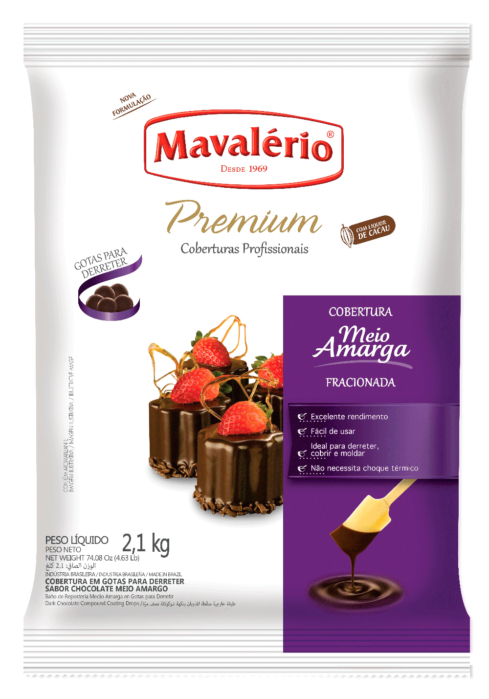 Mavalério – Presente nos doces momentos » » COBERTURA PREMIUM EM GOTAS ...