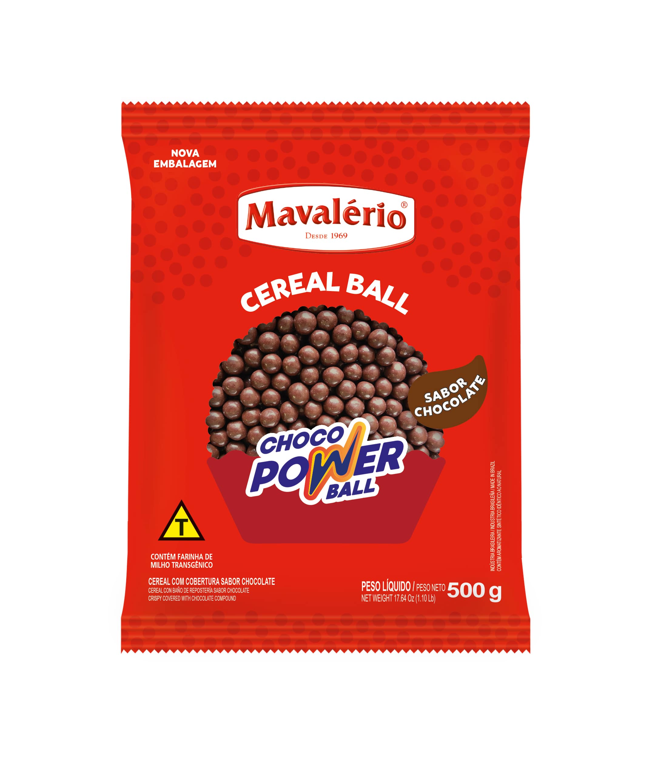 CHOCO POWER BALL SABOR CHOCOLATE 🍫 Mavalério