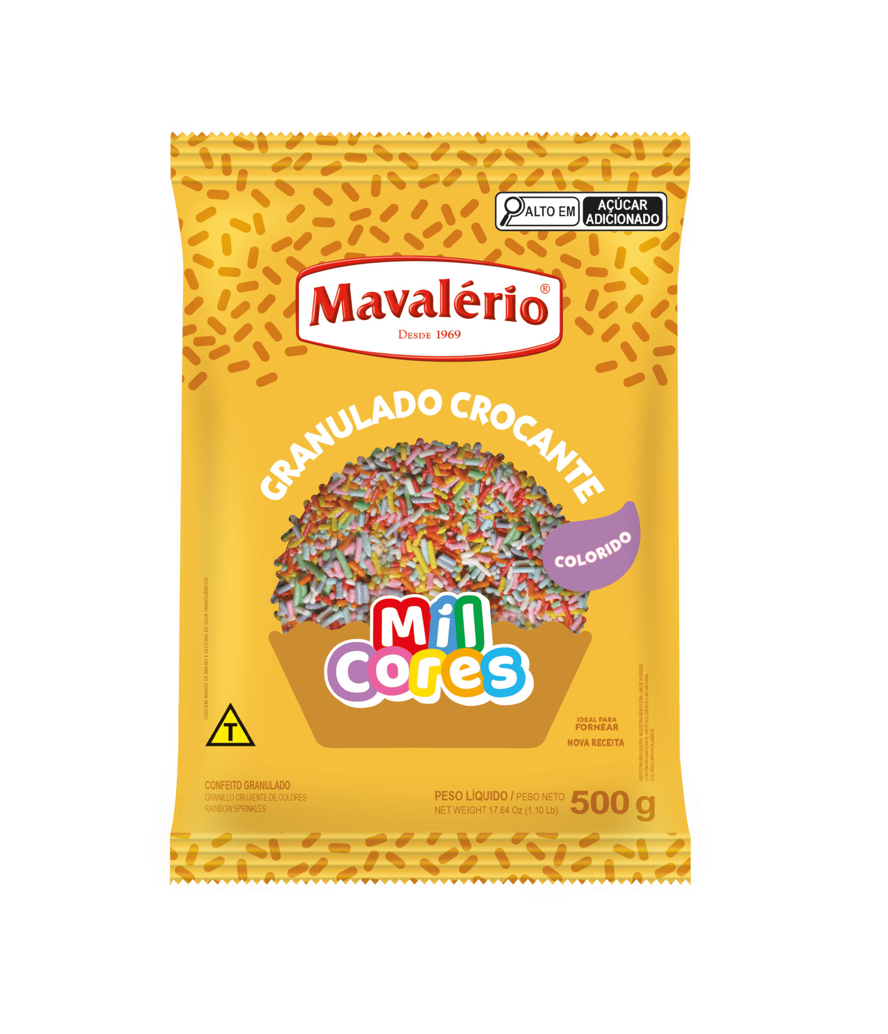 Mavalério – Desde 1969 » » GRANULADO CROCANTE COLORIDO BABY MIL CORES ...