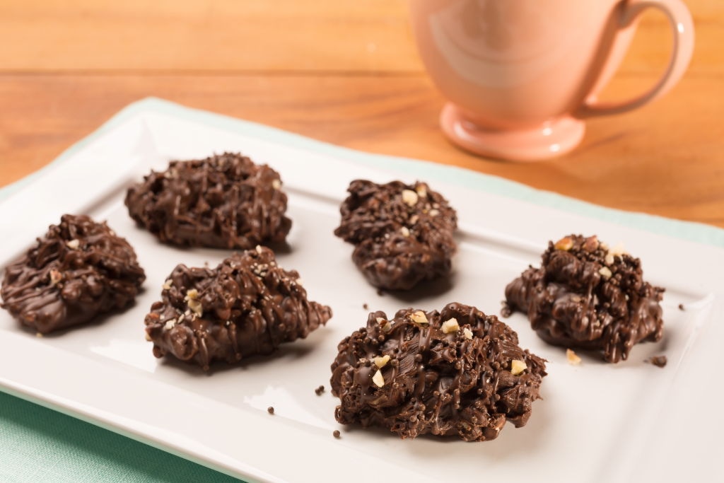 Cookies de Chocolate Crocante 🍫 Mavalério