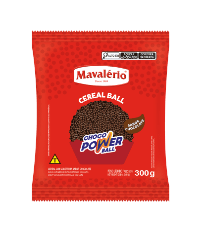 CHOCO POWER BALL MICRO SABOR CHOCOLATE 🍫 Mavalério