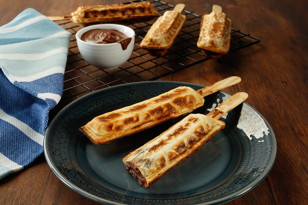 Crepe Suíço de Chocolate 🍫 Mavalério