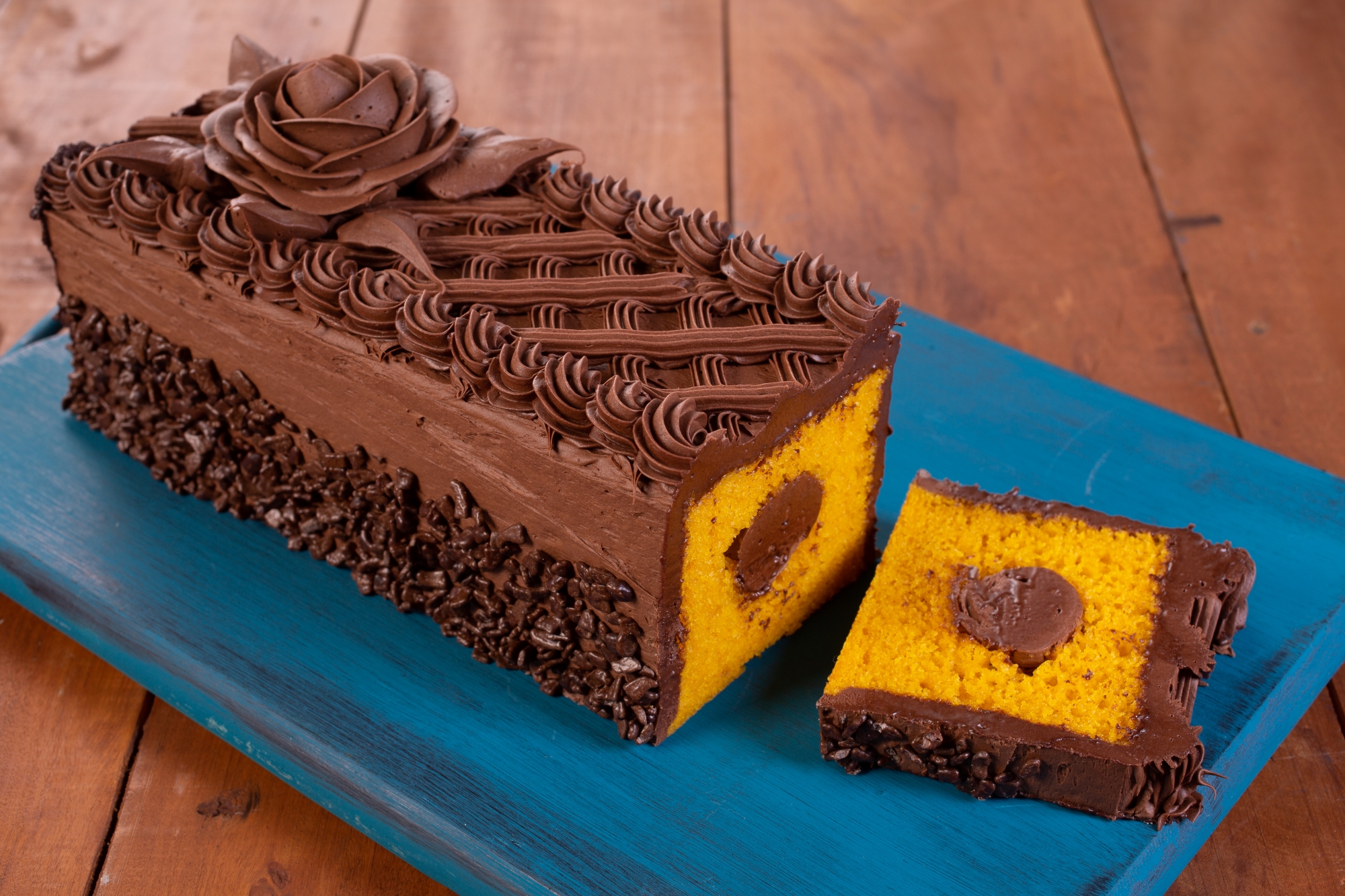 Bolo de Cenoura 🍫 Mavalério