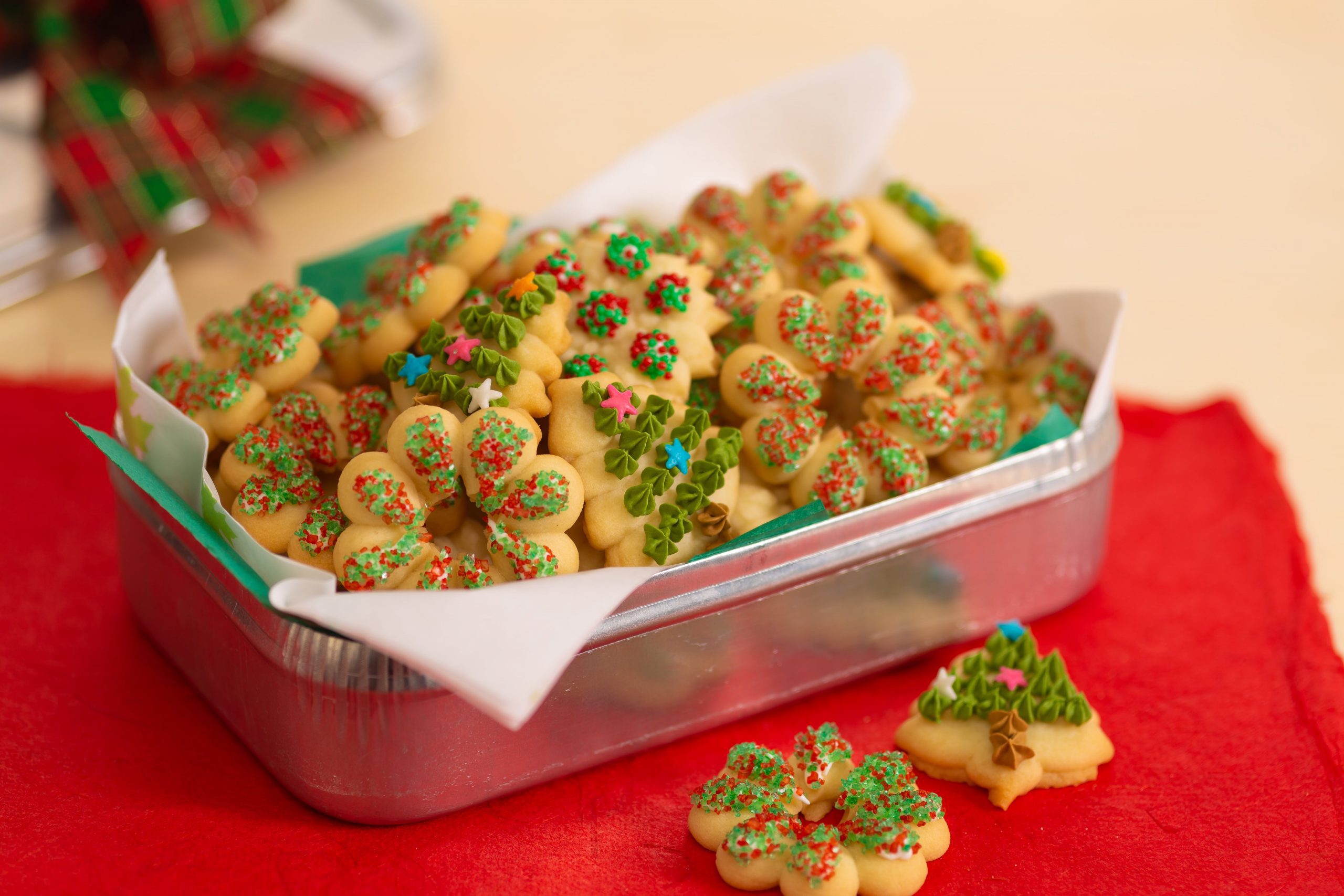 Biscoitos Natalinos 🍫 Mavalério