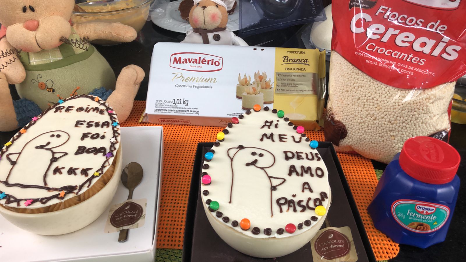 Ovo Bentô Cake 🍫 Mavalério