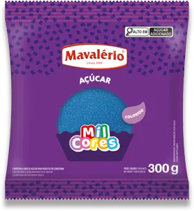 Açúcar Colorido – Confeitos Mavalério – Mavalério – Desde 1969